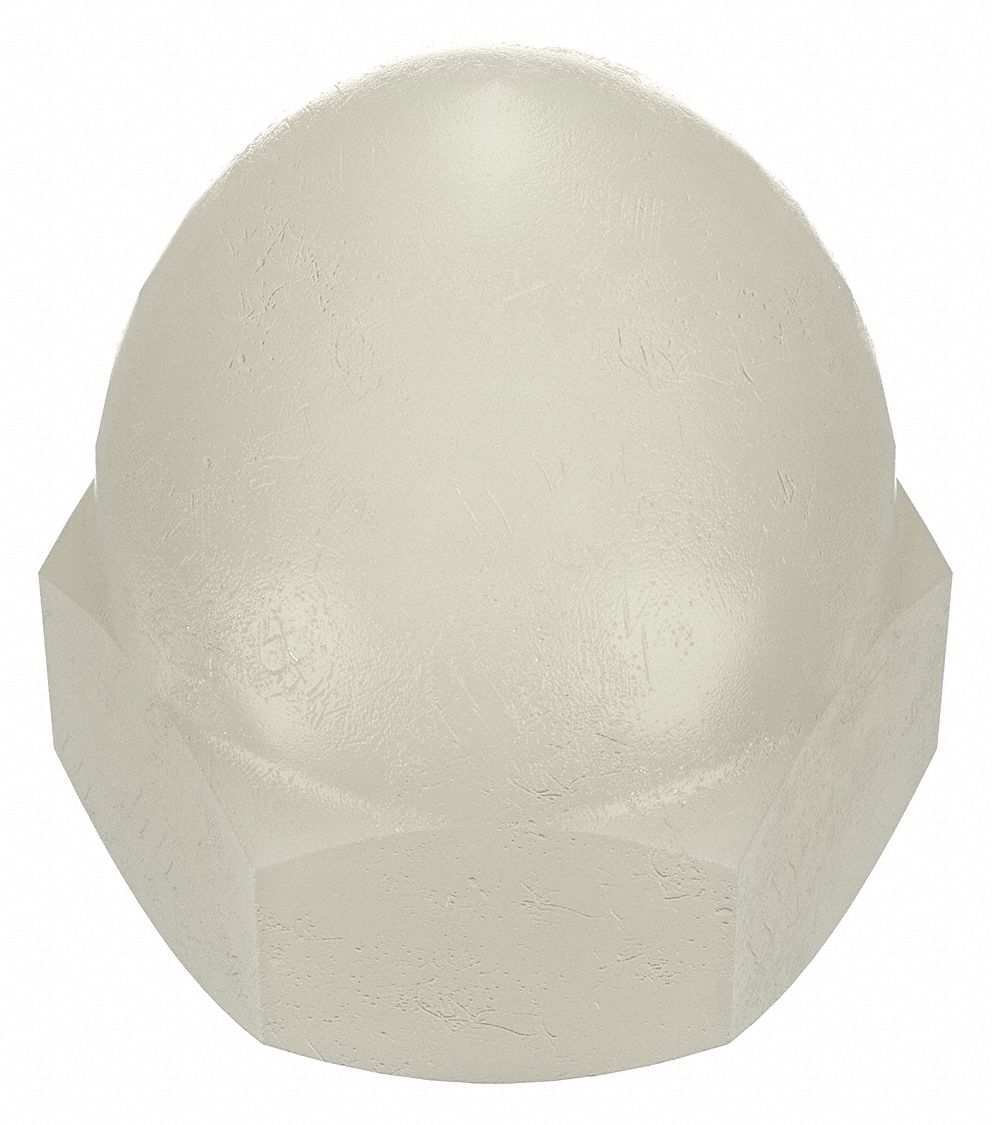 M6-1.00 Thread, Plain, Cap Nut - 4AGC5|05M060100CN - Grainger