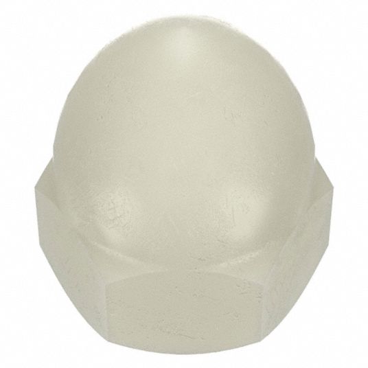 M6-1.00 Thread, Plain, Cap Nut - 4AGC5|05M060100CN - Grainger