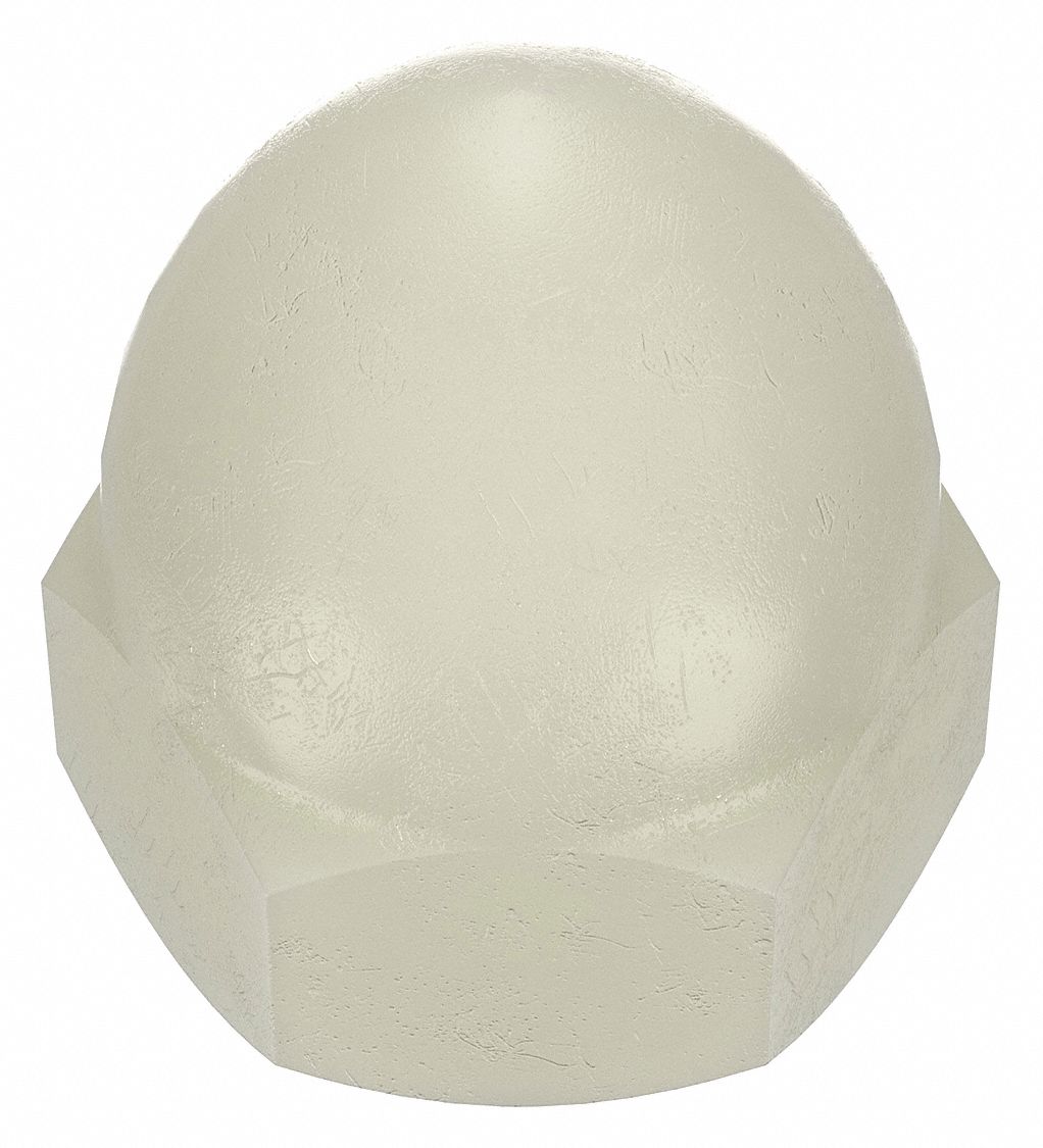M4x0.70 Thread, Plain, Cap Nut - 4AGC8|05M040070CN - Grainger