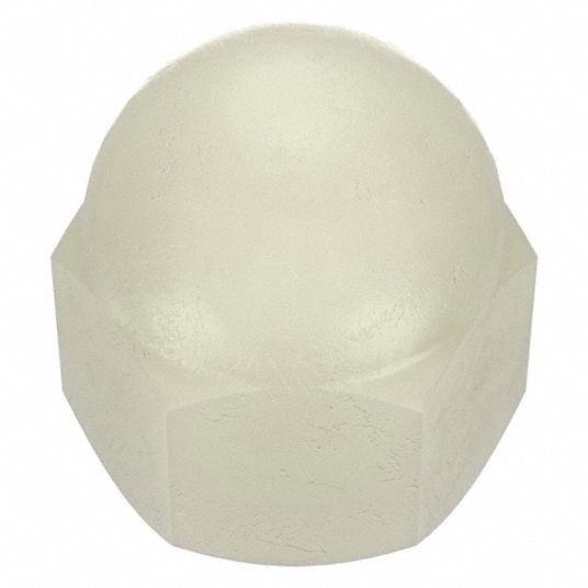 1/4"-20 Thread, Plain, Cap Nut - 4AGD2|0525020CN - Grainger