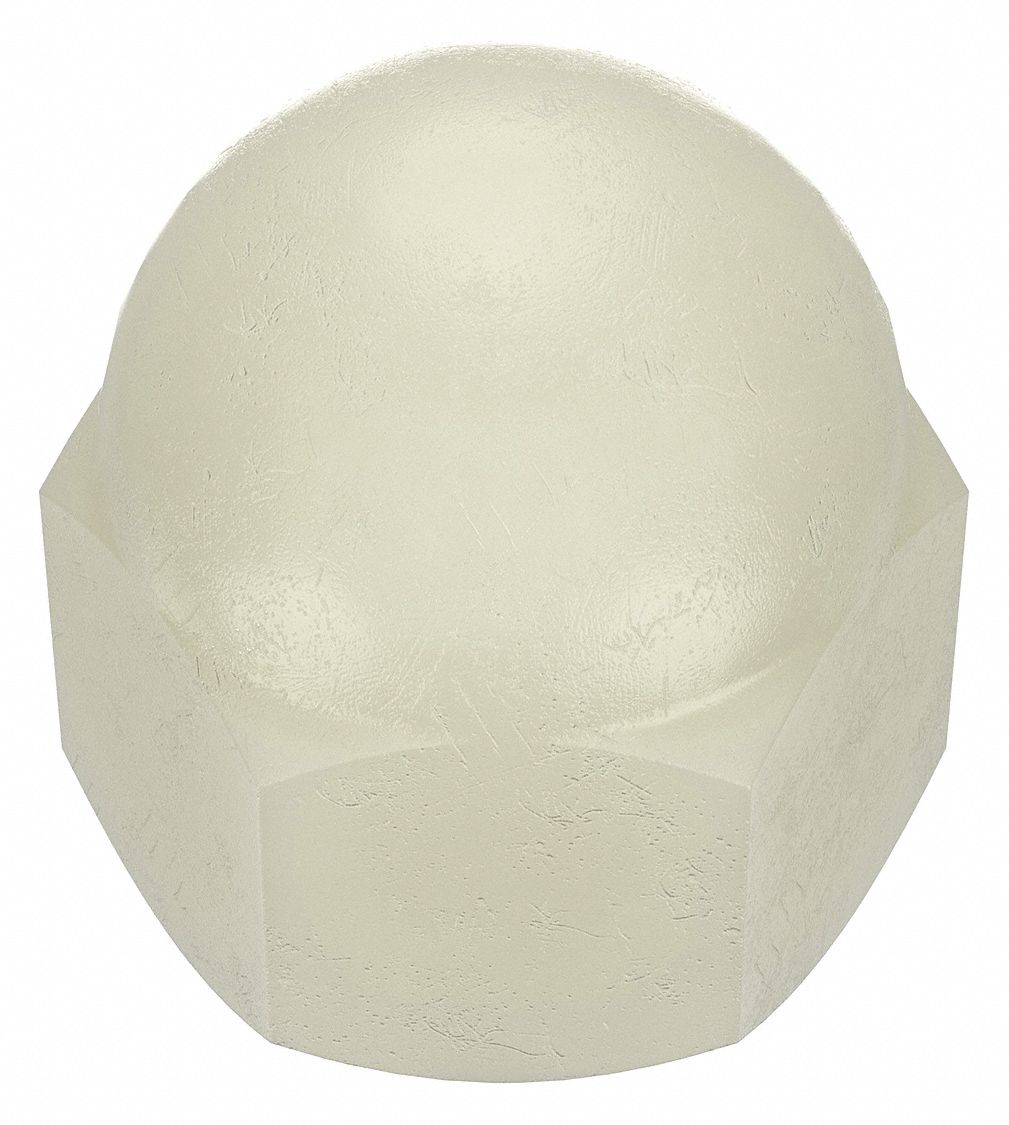 #4-40 Thread, Plain, Cap Nut - 4AGD5|0500440CN - Grainger