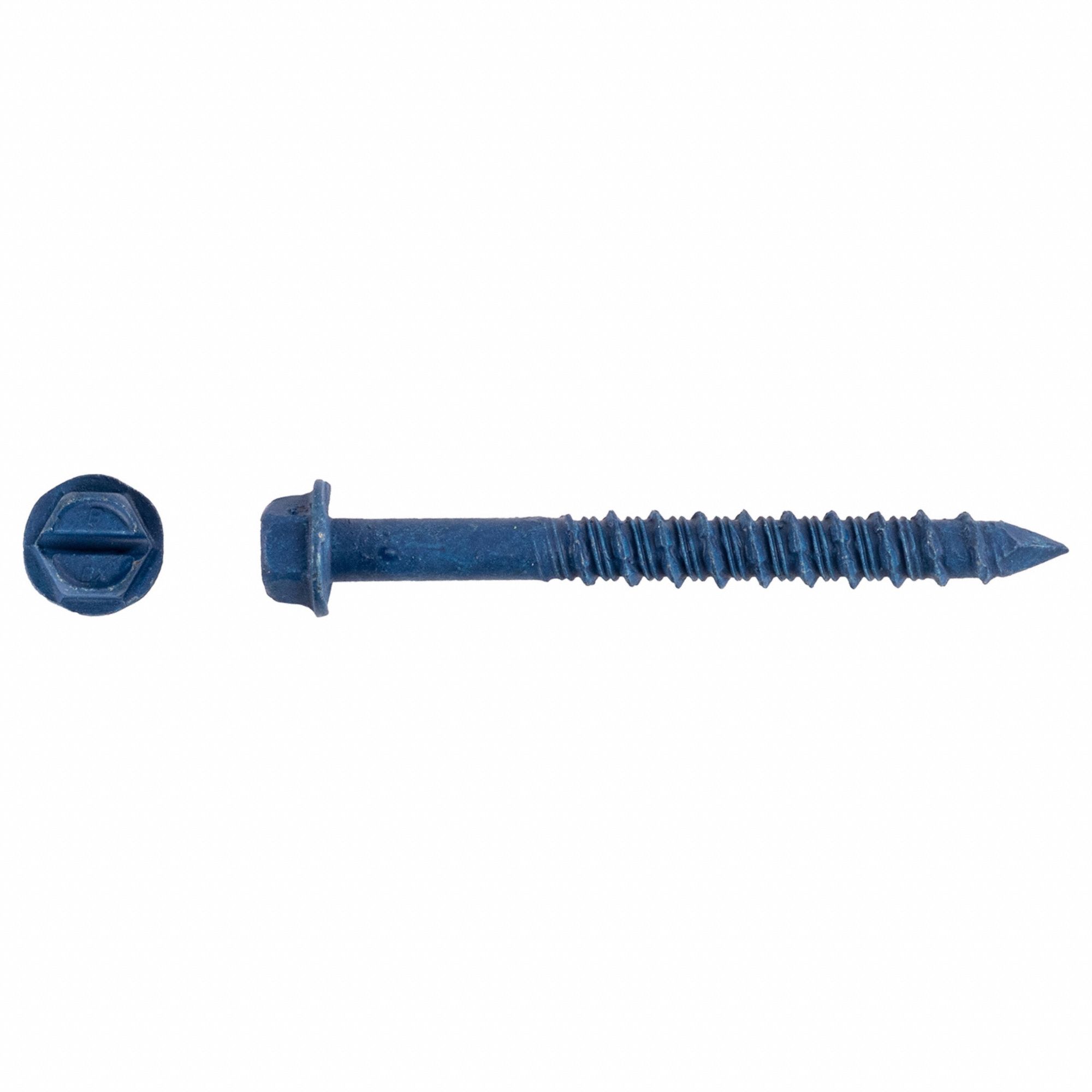TAPCON 2 1 4 In Overall Lg 1 4 In Dia Concrete Anchor Screw 4AK88