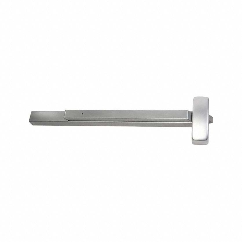 TELL MANUFACTURING, 3 ft Max Door Wd, Aluminum, Rim Exit Device ...