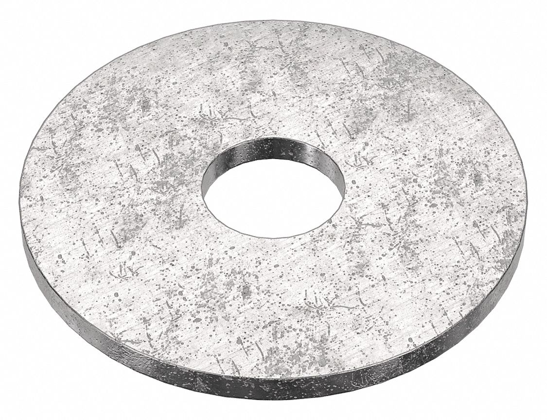 APPROVED VENDOR Arandela de Chapista, Acero Inoxidable, 1/4"x1", 18-8 ...