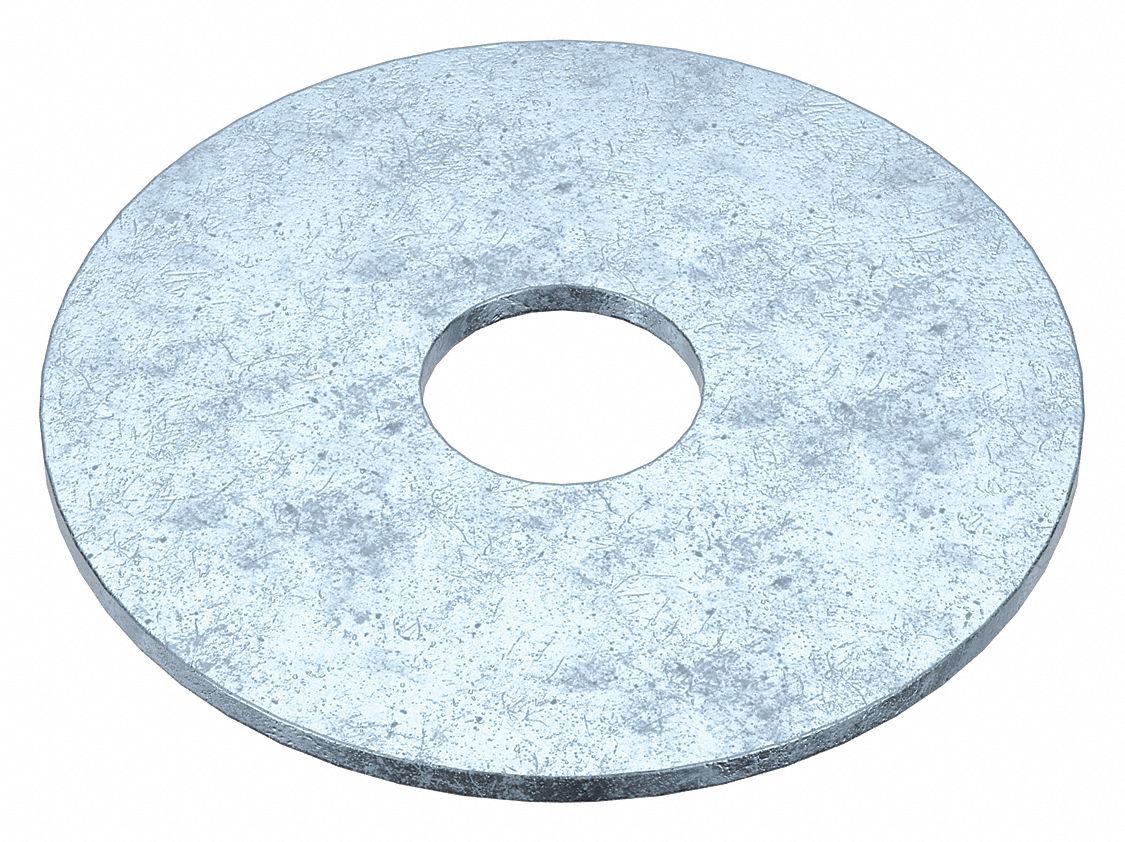 Case Hardened, Zinc Plated, Large O.D. Oversized Washer - 4ARX3|Z0469 ...