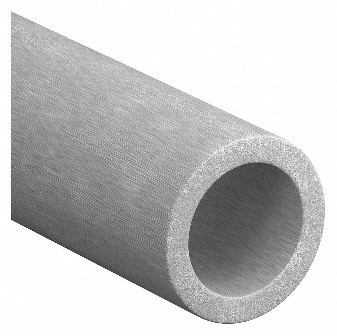 FIBERGRATE, 2 in Outside Dia, 1.5 in Inside Dia, Fiberglass Round Tube ...