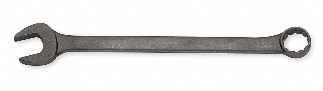 Combination Wrench, Alloy Steel, Black Oxide, 8 Overall Length - Grainger