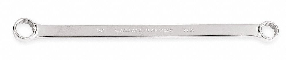 Box End Wrench, Alloy Steel, Satin, Overall Length 7 1/5 in - Grainger