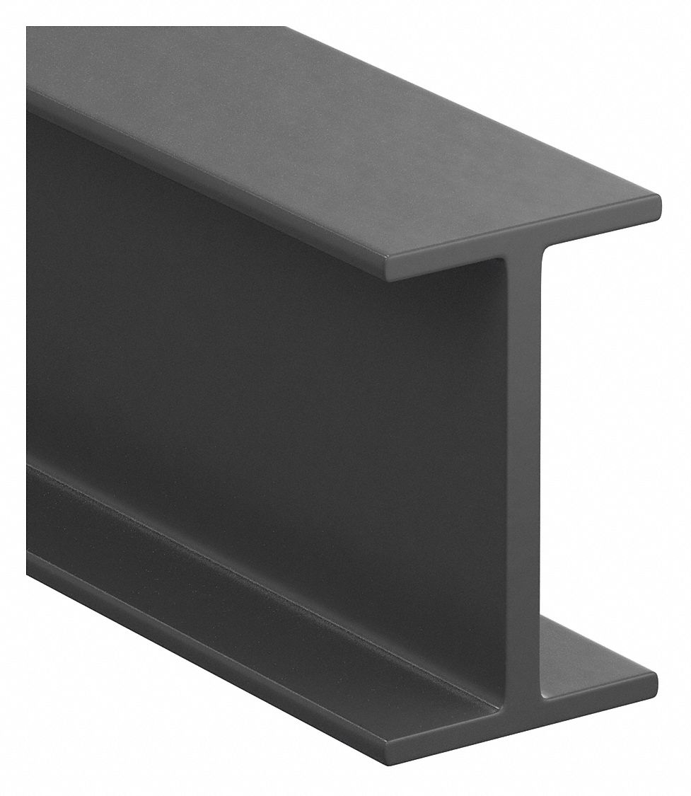 FIBERGRATE, I-Beam, 4 in Ht, Fiberglass I-Beam - 4AUU2|871160 - Grainger