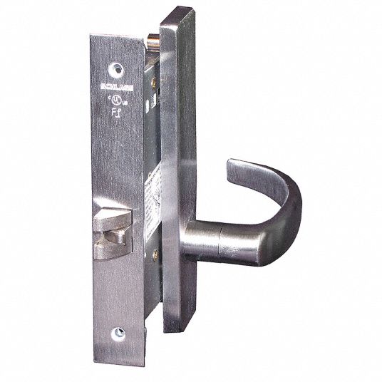 SCHLAGE, Passage Lever Locksets, Chrome, Door Lockset - 36Z252|L9010 ...