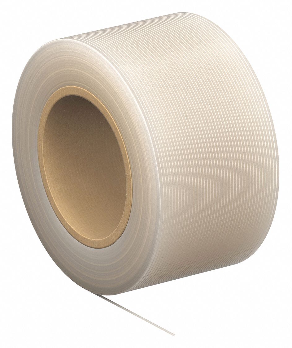 3/16 in Strapping Wd, 0.012 in Thick, Plastic Strapping - 4AYT7|LB 112 ...