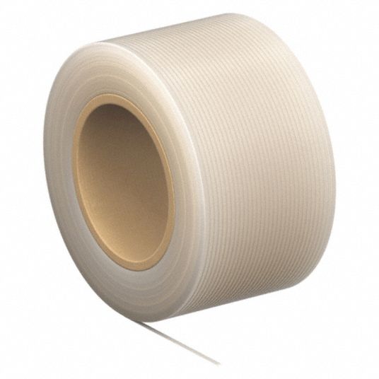 SIGNODE, 1/4 in Strapping Wd, 0.012 in Thick, Plastic Strapping - 4AYT8 ...