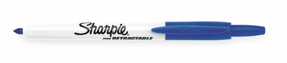 SHARPIE, Blue, (12) Blue, Permanent Marker - 4AZL8|32703 - Grainger