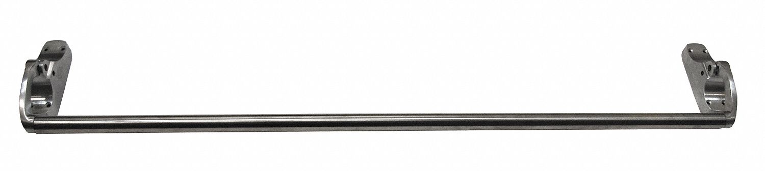Cross Bar, Exit Device, Satin Chrome, 88, 48 in Door Width - Grainger