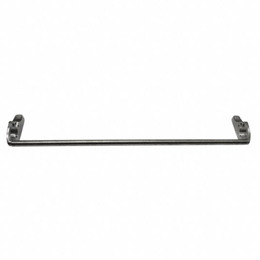 Cross Bar, Exit Device, Satin Chrome, 88, 48 in Door Width - Grainger