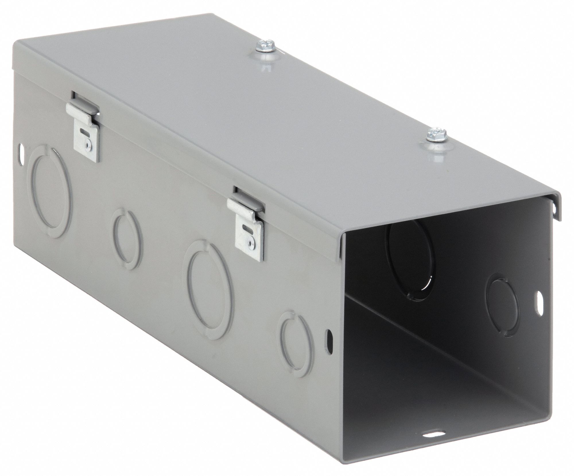 SQUARE D, 4 in Wd, 4 in Ht, Straight Section Wireway - 4B438|LDB41KO ...