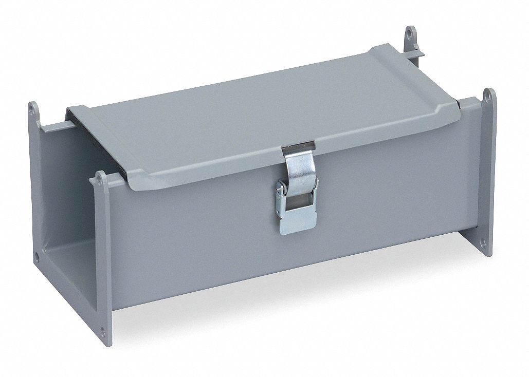 4 in Wd, 4 in Ht, Straight Section Wireway - 4B469|LJB410 - Grainger