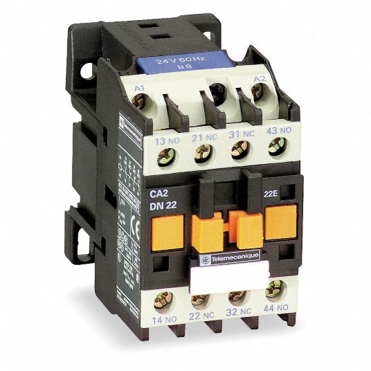 IEC Style Control Relay, 120V AC Pins - Grainger