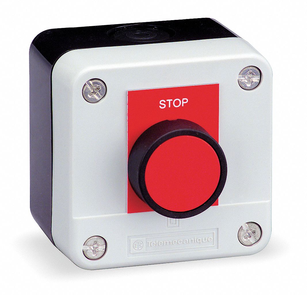 Control Station, Push Button, Number of Operators 1 - Grainger