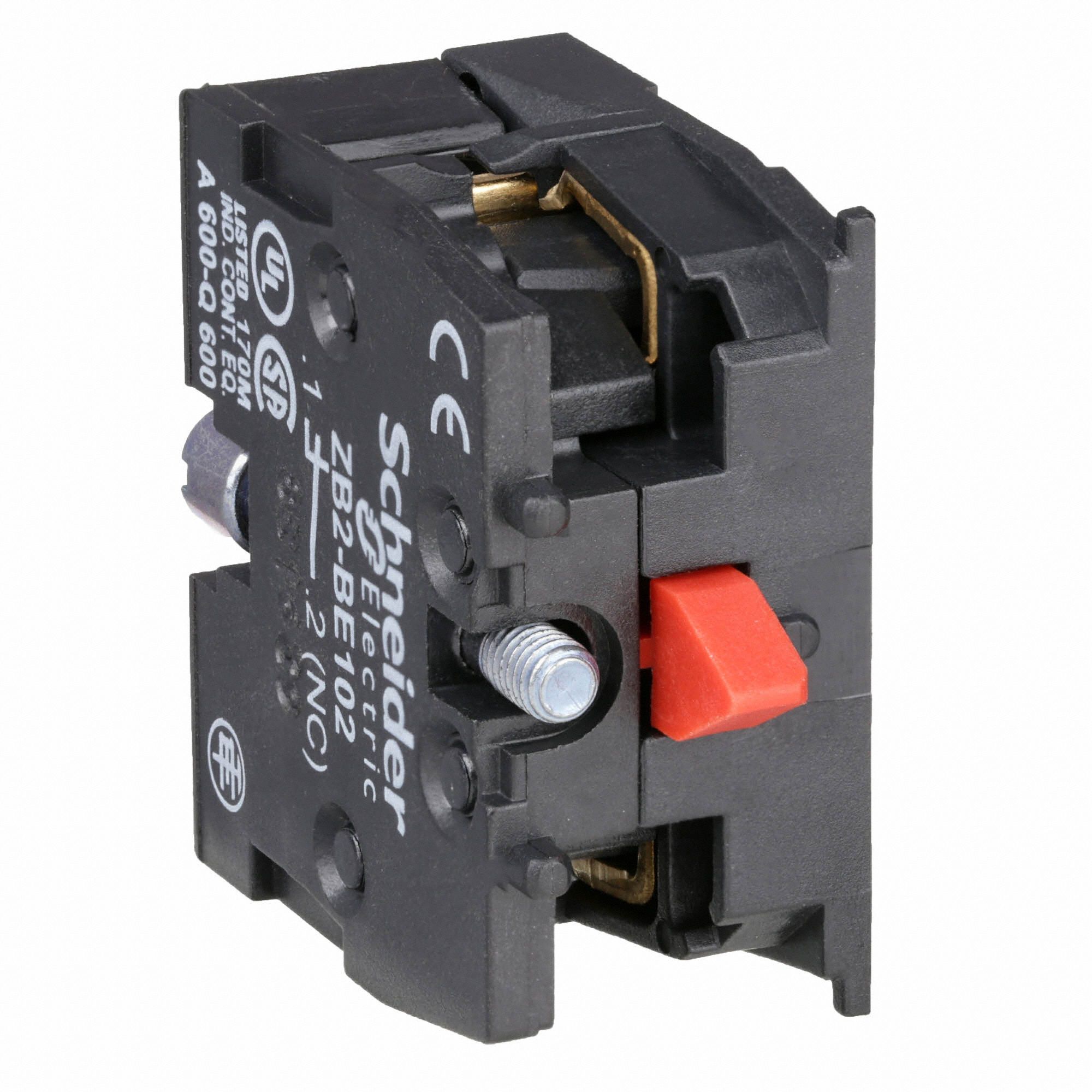 SCHNEIDER ELECTRIC Contact Block: 22 mm Size, Pendent Station, 1NC, 10A ... SCHNEIDER ELECTRIC Contact Block: 22 mm Size, Pendent Station, 1NC, 10A ...