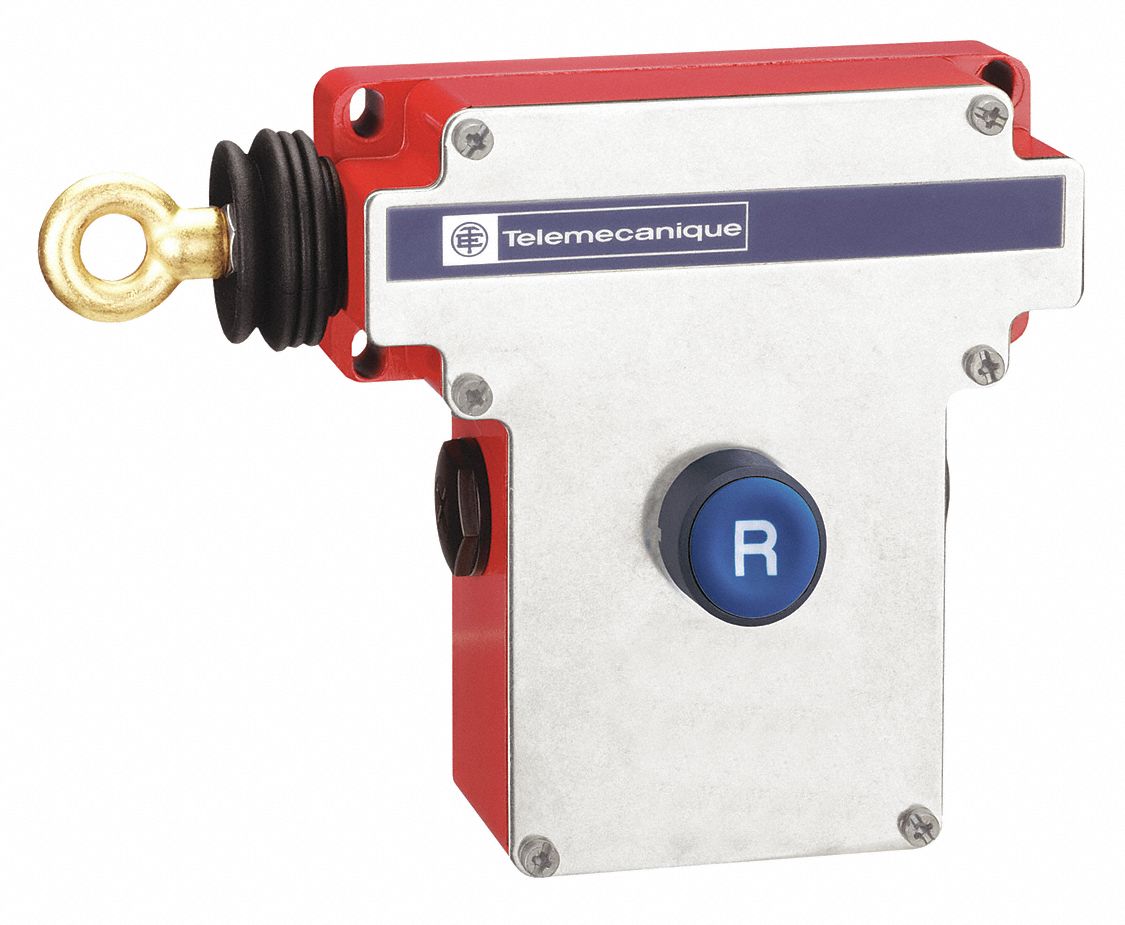 TELEMECANIQUE SENSORS, 3A @ 240V AC, 1NC/1NO, Emergency Cable Pull ...