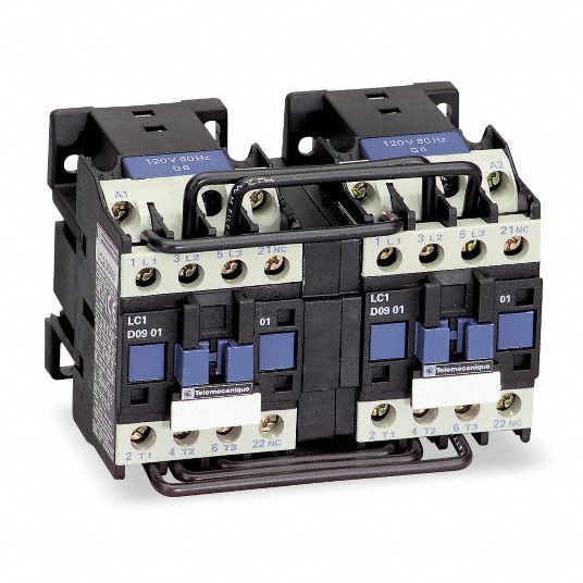 IEC Magnetic Contactor; No. of Poles 3, 12 Full Load Amps-Inductive ...