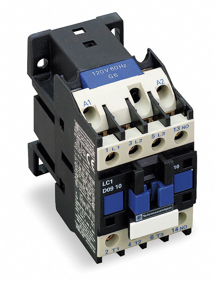 IEC Magnetic Contactor; No. of Poles 3, 9 Full Load Amps-Inductive ...