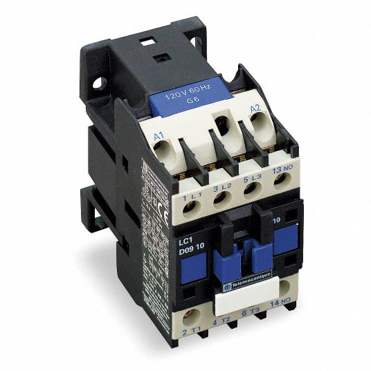 IEC Magnetic Contactor; No. of Poles 3, 9 Full Load Amps-Inductive ...