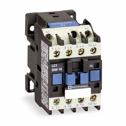 IEC Magnetic Contactor; No. of Poles 3, 12 Full Load Amps-Inductive ...