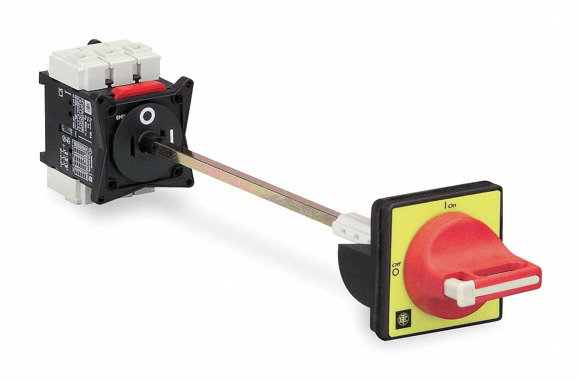 SQUARE D Door Mount Loadbreak Switch: 25 A Amps AC, 3 Poles, 5 hp HP ...