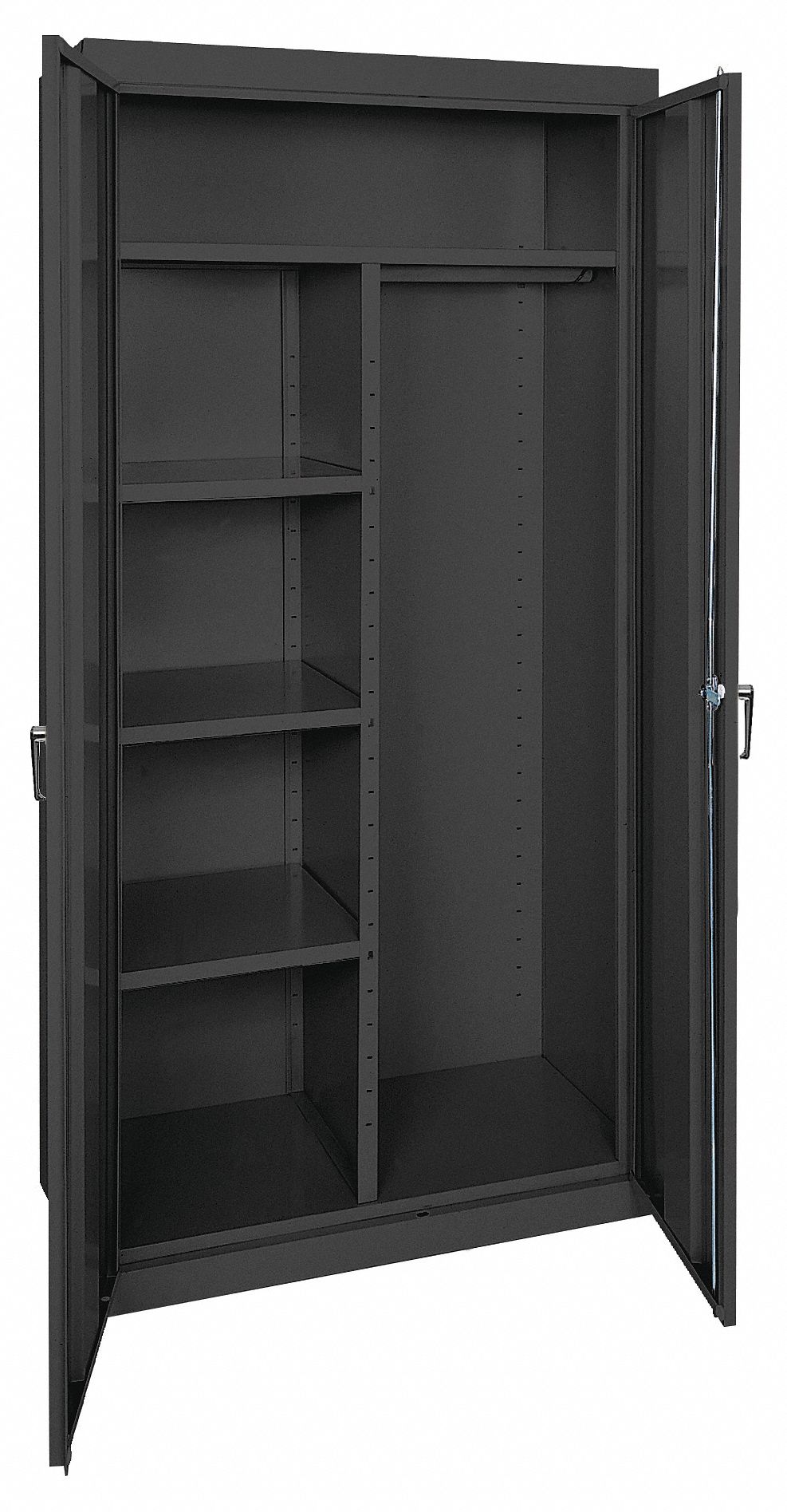 SANDUSKY, 36 in x 18 in x 78 in, 4 Shelves, Storage Cabinet - 4BE19 ...