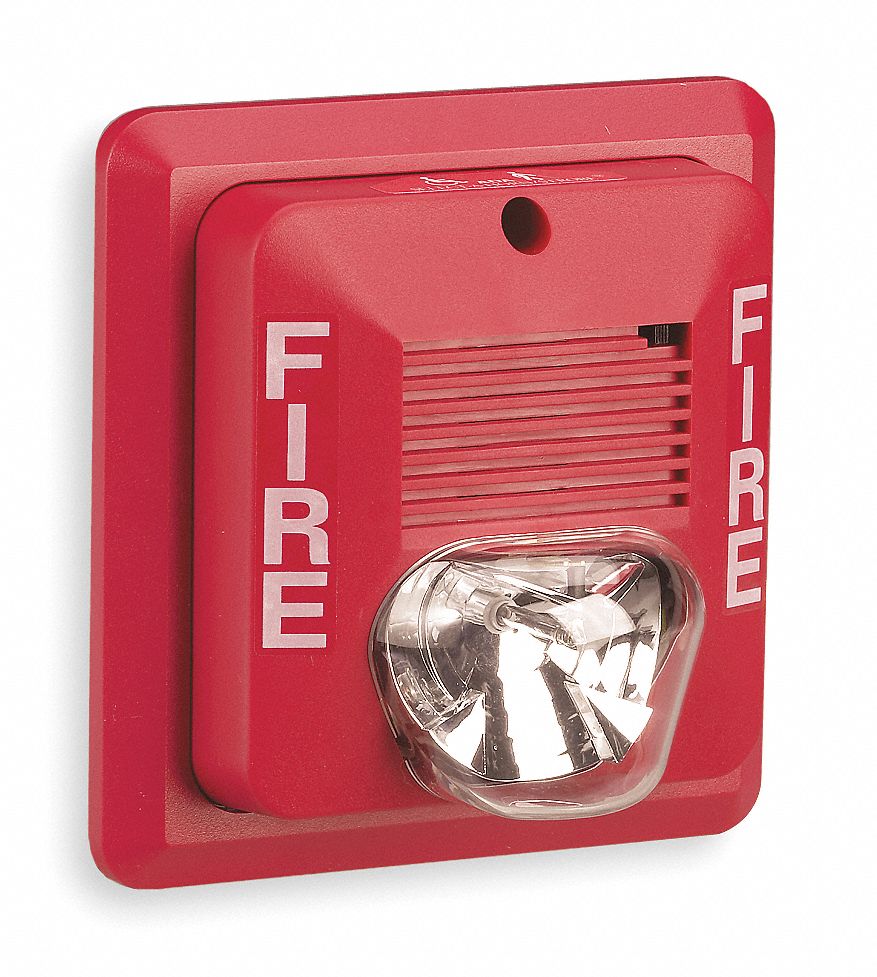 Horn/Strobe,Alarm,Fire - Grainger