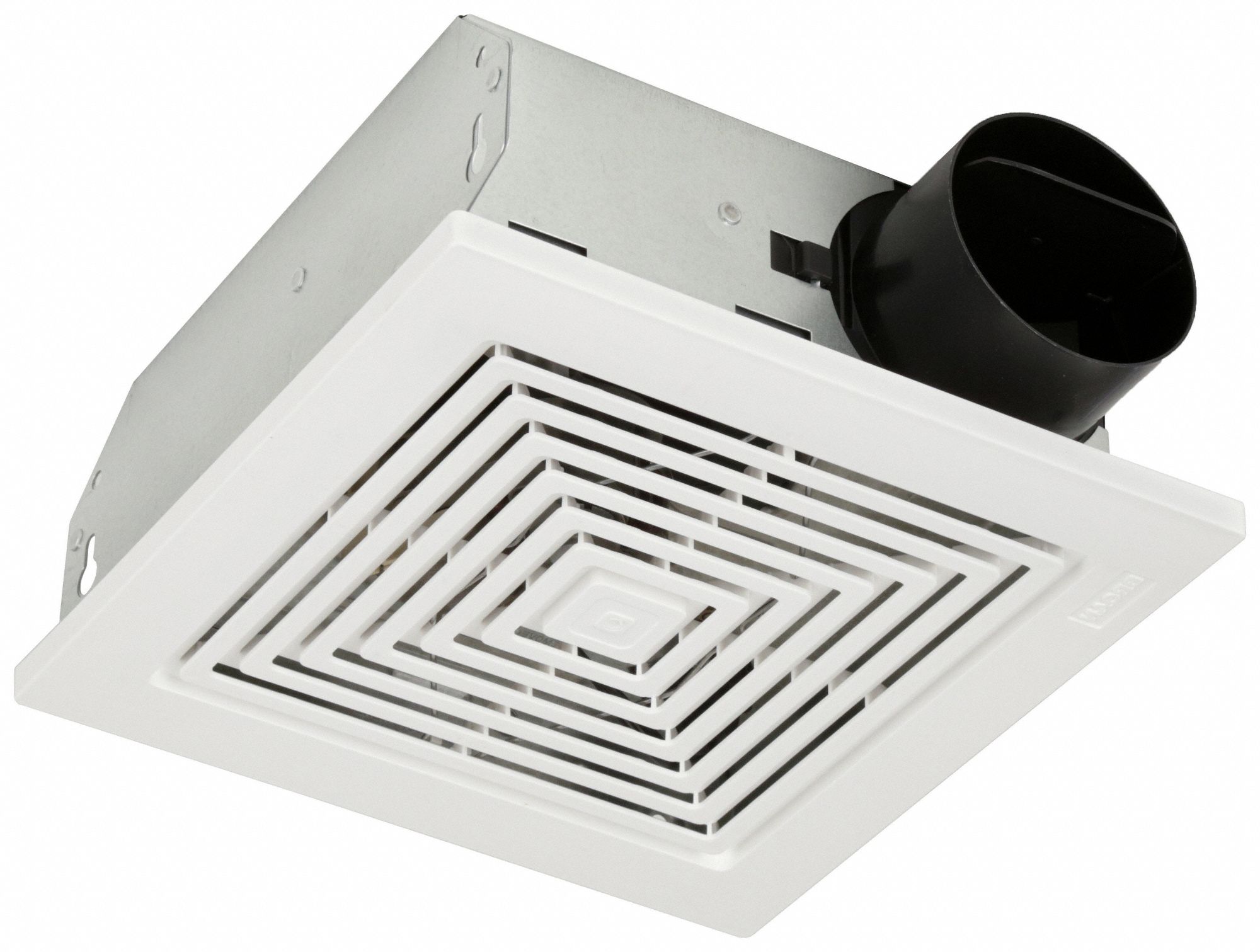 Ceiling/Wall, 50 cfm Max, Bathroom Fan - 4C374|688 - Grainger