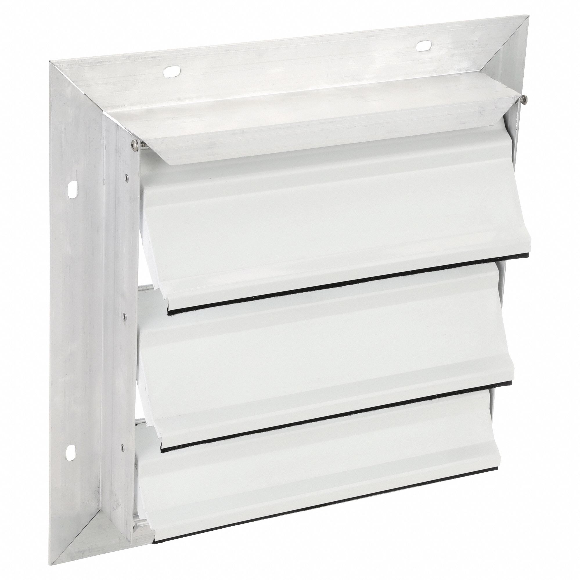For 12 in Fan, Single Panel, 15"H-W 5.75"L Aluminum Backdraft Damper ...