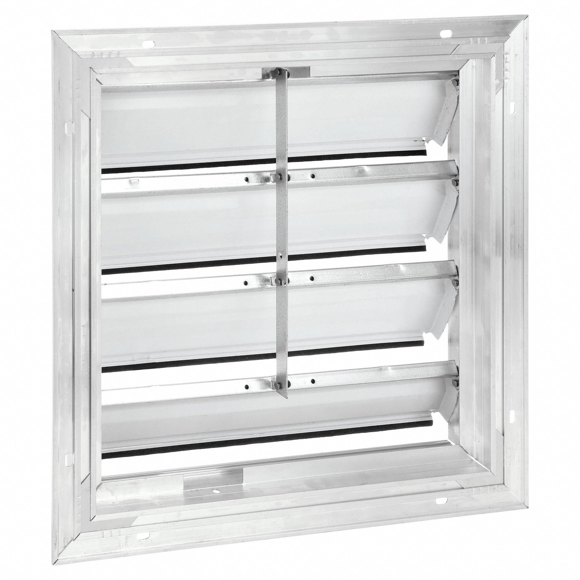 For 16 in Fan, Single Panel, 19"H-W 5.75"L Aluminum Backdraft Damper ...