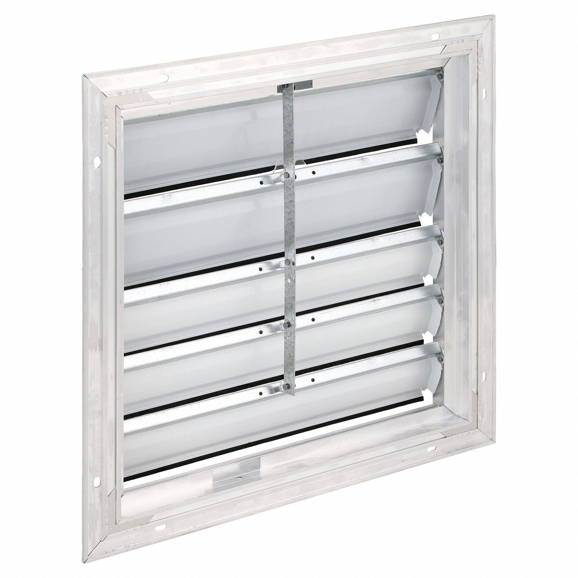 For 18 in Fan, Single Panel, 21"H-W 5.75"L Aluminum Backdraft Damper ...