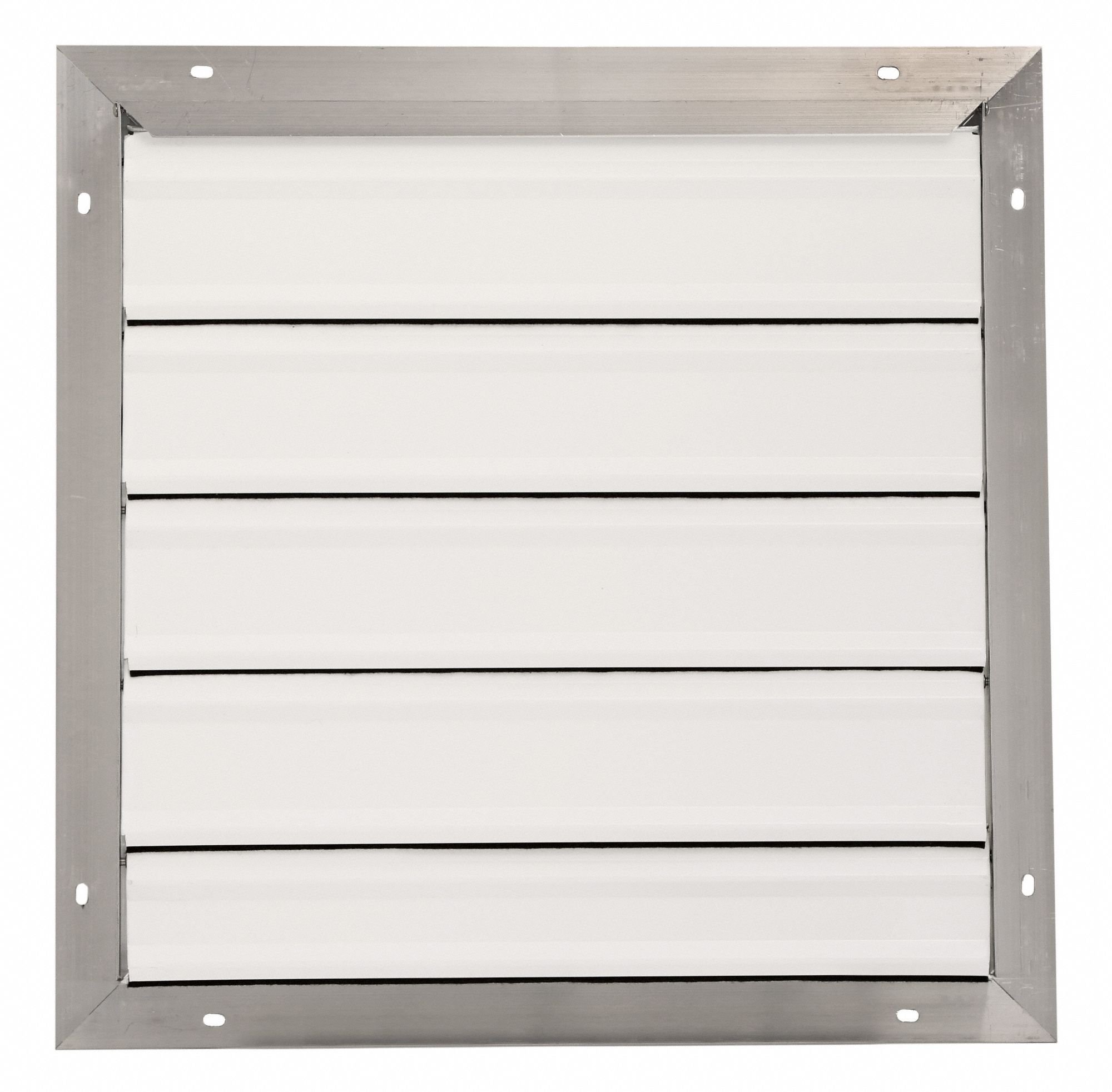 DAYTON 20 in Backdraft Damper / Wall Shutter, 20 1/2 in x 20 1/2 in ...