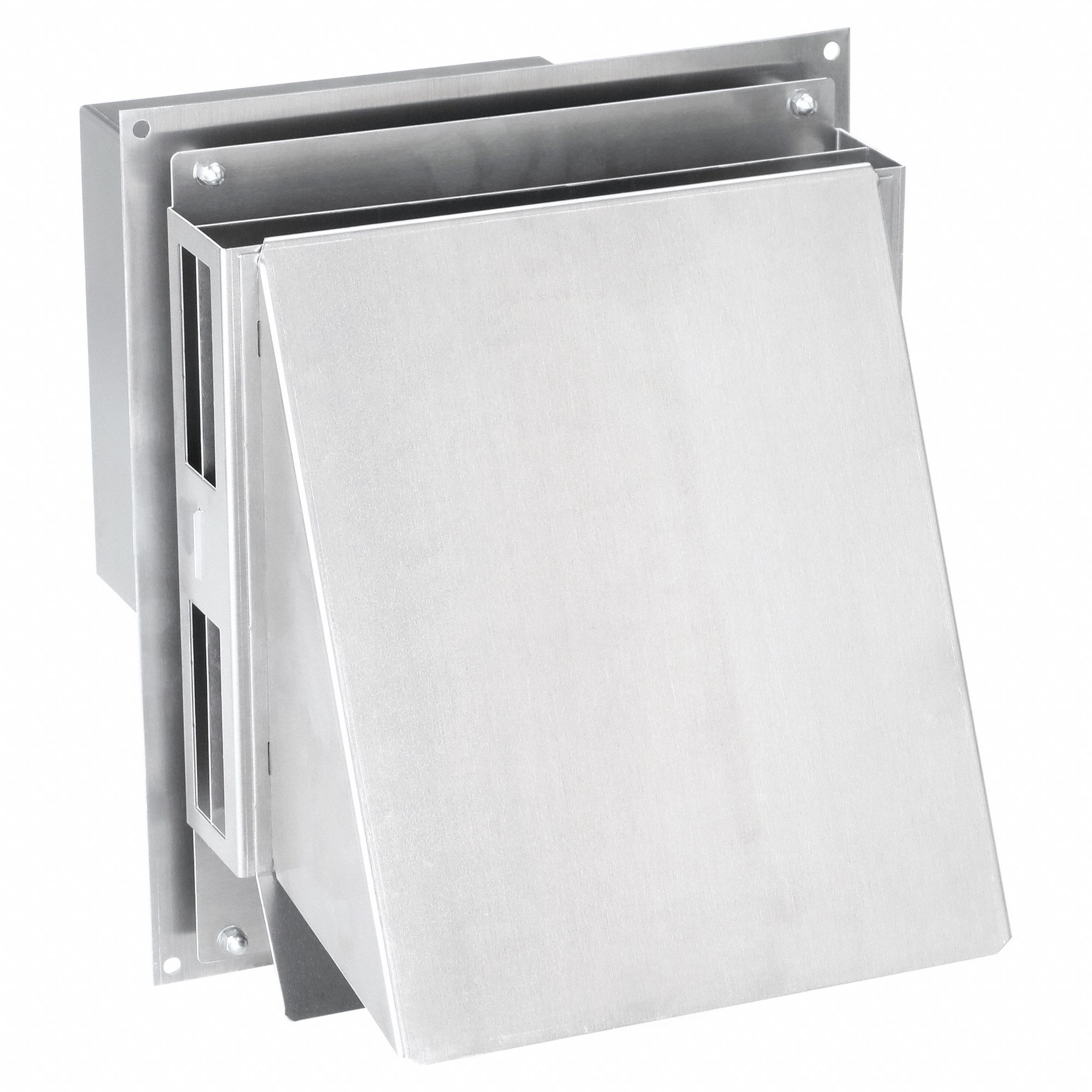 Vented Rain Cap, Rectangular, Vent Hood - 4C845|VH1-4 - Grainger