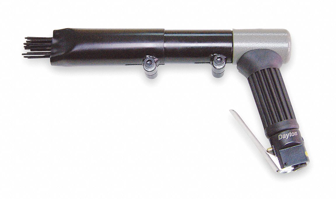 Needle Scaler, 3/4 in, 3920 Blows per Minute - Grainger