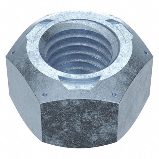 Top Lock Distorted Thread, Std Hex, Lock Nut - 4CAL3|4CAL3 - Grainger