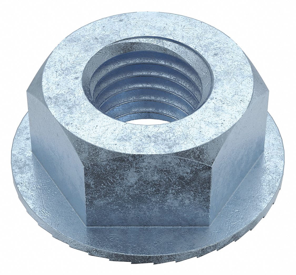 APPROVED VENDOR LOCK NUT,5/16-24,GR 2,STEEL,ZP,PK100 - Lock Nuts ...