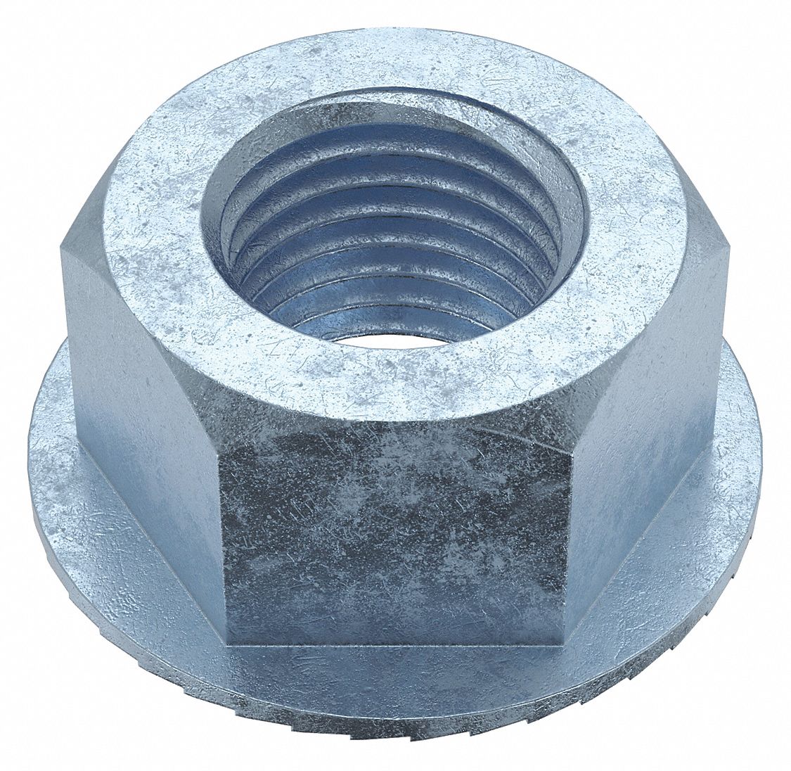 Serrated, 3/8"-24 Thread Size, Lock Nut - 4CAN5|4CAN5 - Grainger