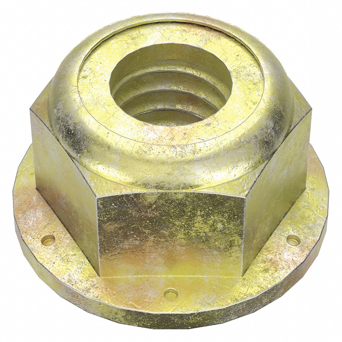 Nylon Insert, Flange Hex, Lock Nut - 4CAP8|4CAP8 - Grainger