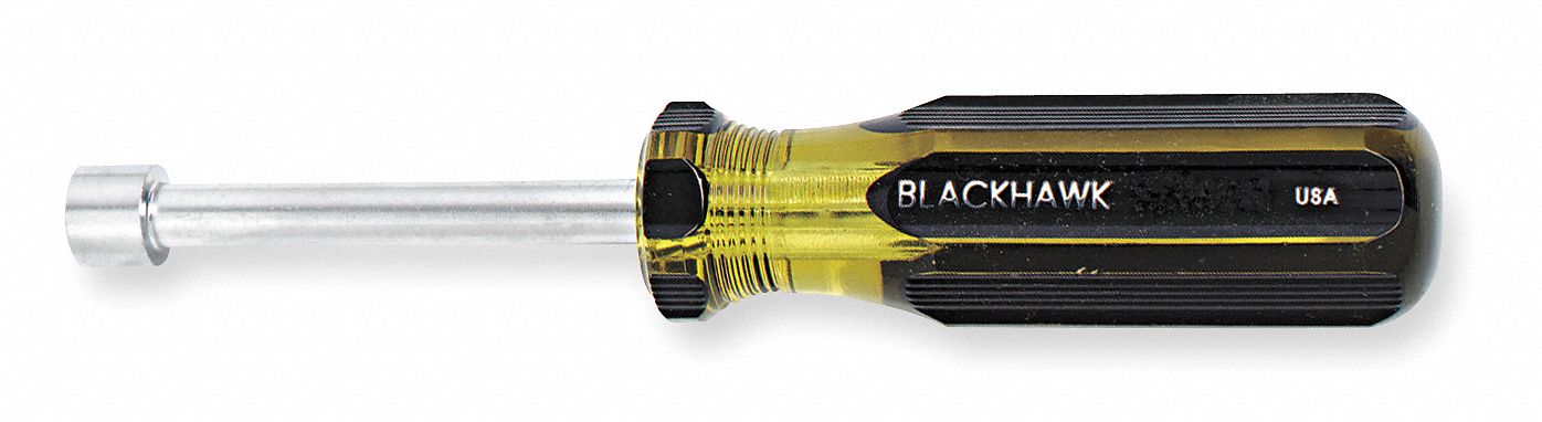 Nut Driver,2 3/4 In Shank,12mm - Grainger