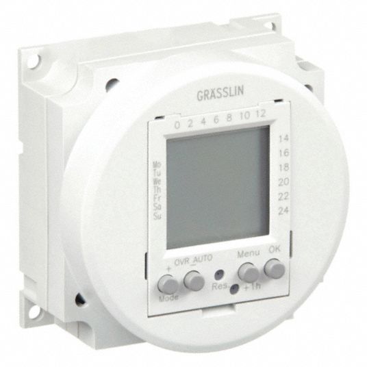 INTERMATIC, 7 day, SPDT-NO/NC, Electronic Timer - 4CCC1|FM1D20-240U ...