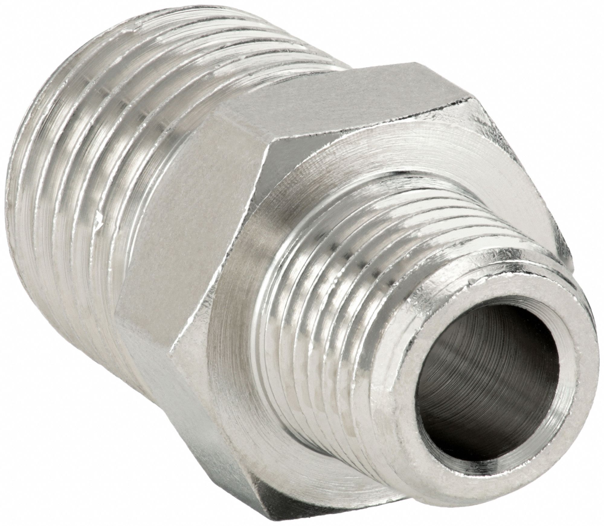 APPROVED VENDOR Niple Hexagonal, MBSPT, 1/2" x 3/8" Tamaño de Tubería (Acople de Tubería ...