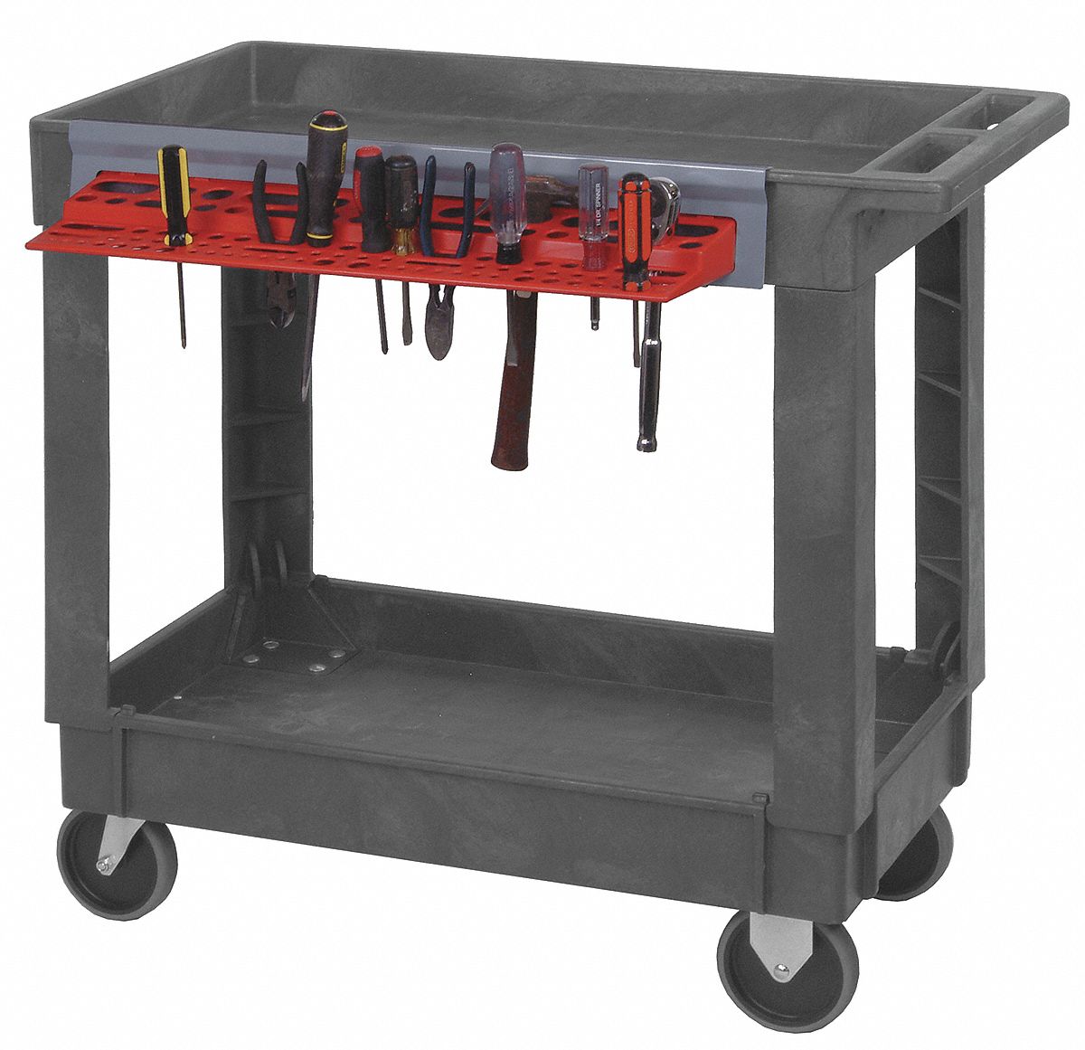 Mobile Cart,L 40 x W 26,Inc Tool Rack - Grainger