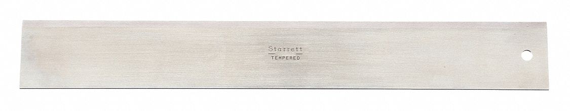 STARRETT STEEL STRAIGHT EDGE BEVELED EDGE NO - Rules and Straight Edges ...