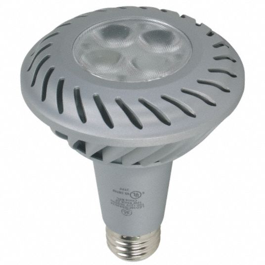 LED Floodlight, PAR30, 3000 K, 660, 12, 120 - Grainger