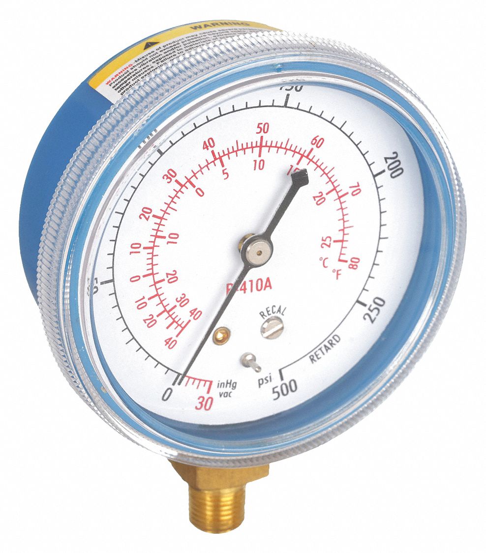 APPROVED VENDOR Calib Comp,30 pulg. Hg VCA a 250/500 psi - 4CFD7 ...